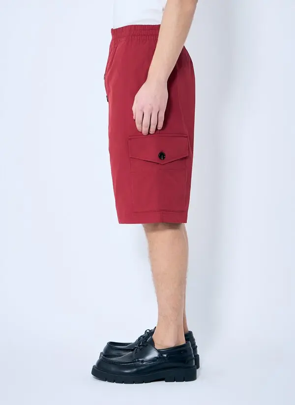 Bottega Veneta Light Cotton Twill Shorts