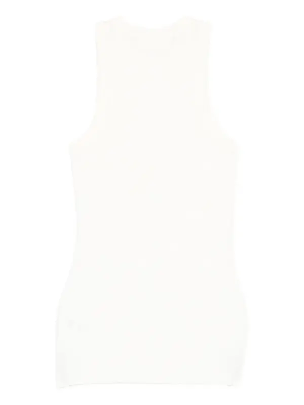 LISA YANG Amya Ribbed Cotton And Cashmere Top - Multicolor