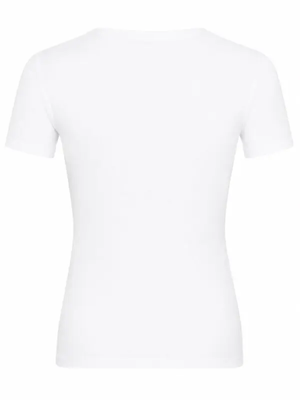 MARINE SERRE Baby Fit T-shirt - White