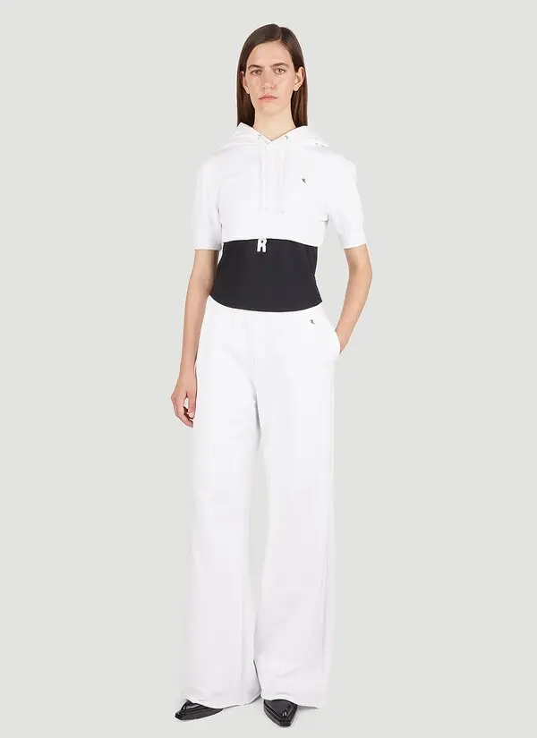 Raf Simons Wide Leg Track Pants
