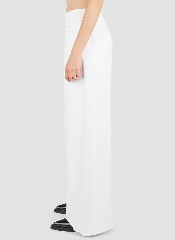 Raf Simons Wide Leg Track Pants