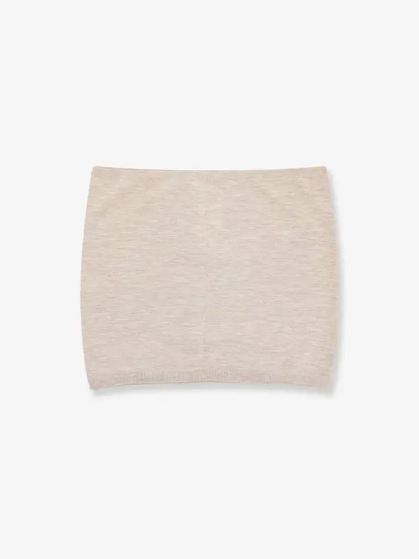 Max Mara Cashmere Sweater With Removable Band - Cream