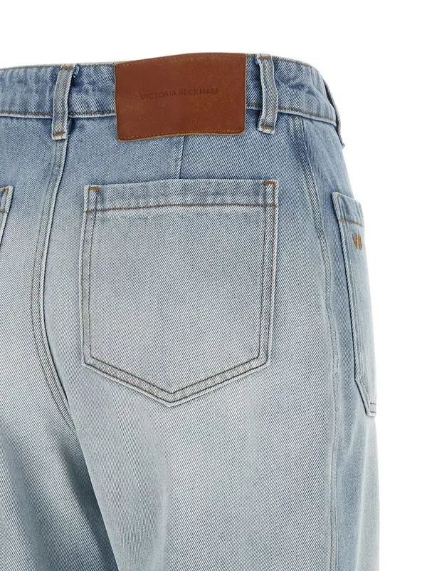 Victoria Beckham Alina Wide-leg Jeans - Blue