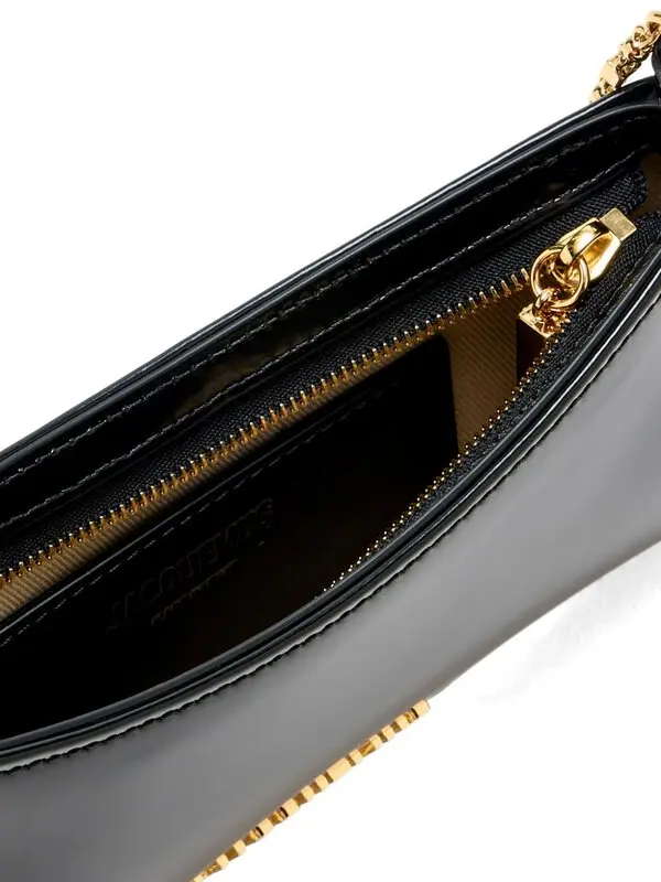 Jacquemus Le Petit Bisou Chaine Leather Shoulder Bag By - Multicolor