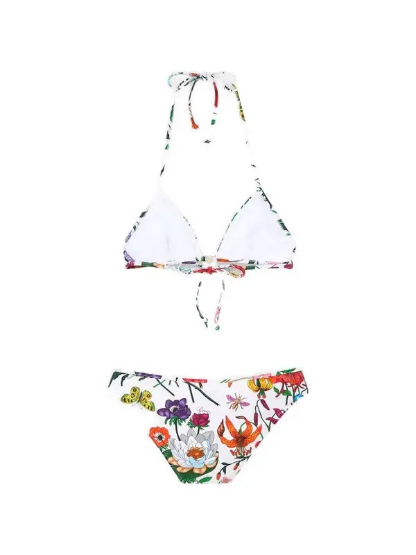 Gucci Printed Bikini Set - Multicolor