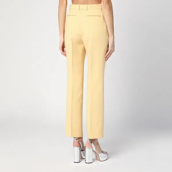 Gucci Wool Crepe Trousers
