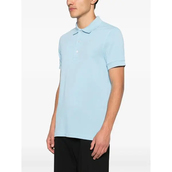 TOM FORD Polo Shirts - Blue