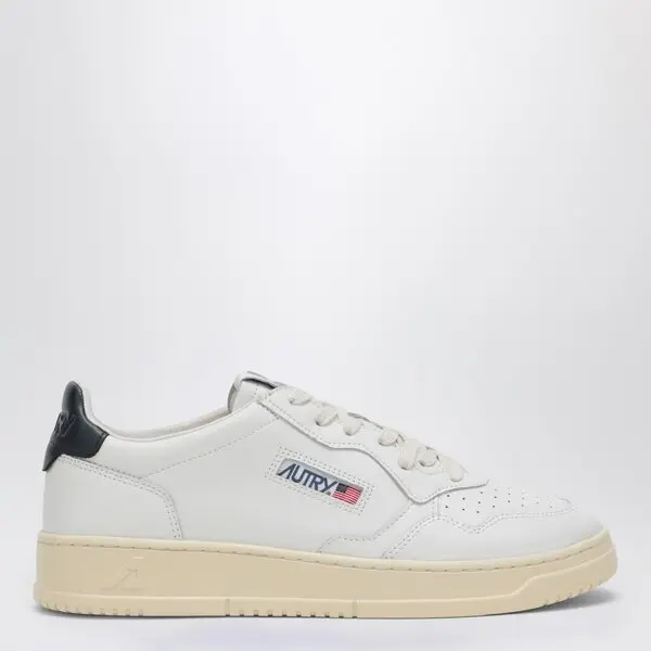 AUTRY Medalist Lace Up Leather Sneakers - White