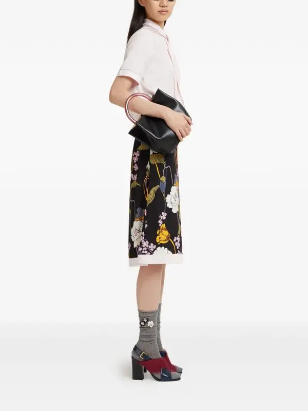 Marni Viscose Tie Neck Blouse