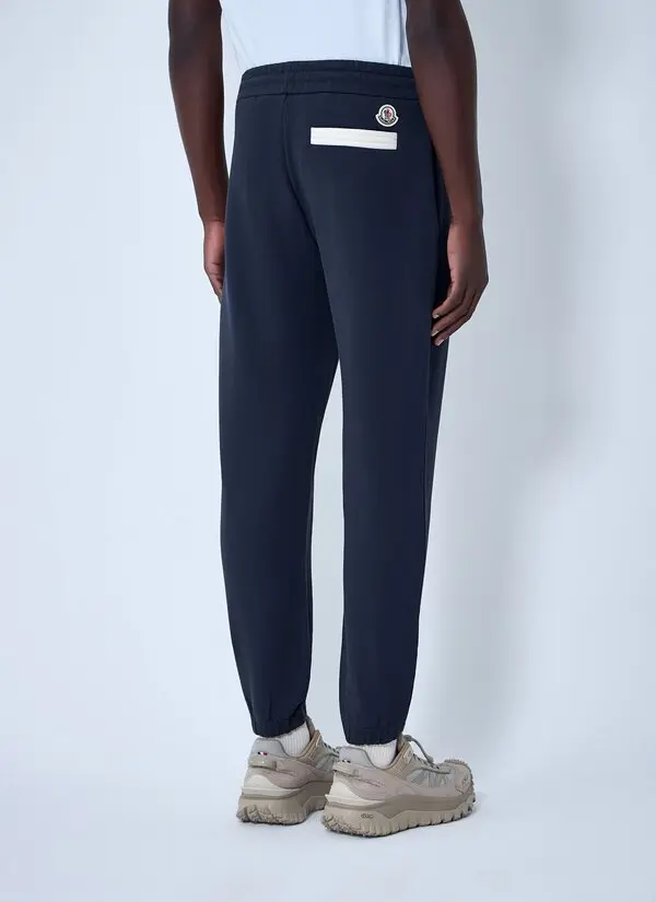 Moncler Logo Motif Track Pants - Blue