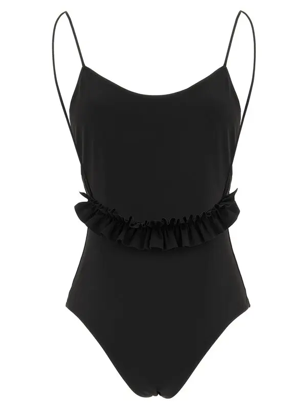 Jacquemus Le Maillot Cabana One-piece Swimsuit - Black