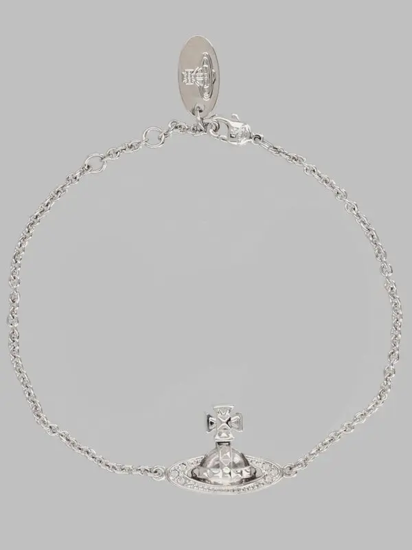 VIVIENNE WESTWOOD Orb Pendant Chain Bracelet - Silver