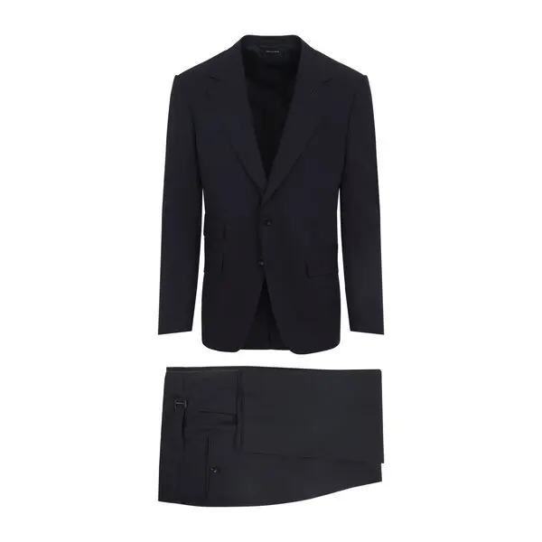 TOM FORD Wool Suit - Blue