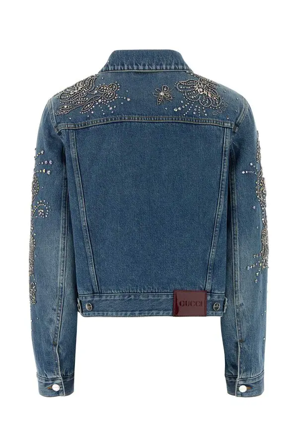 Gucci Embellished Denim Jacket