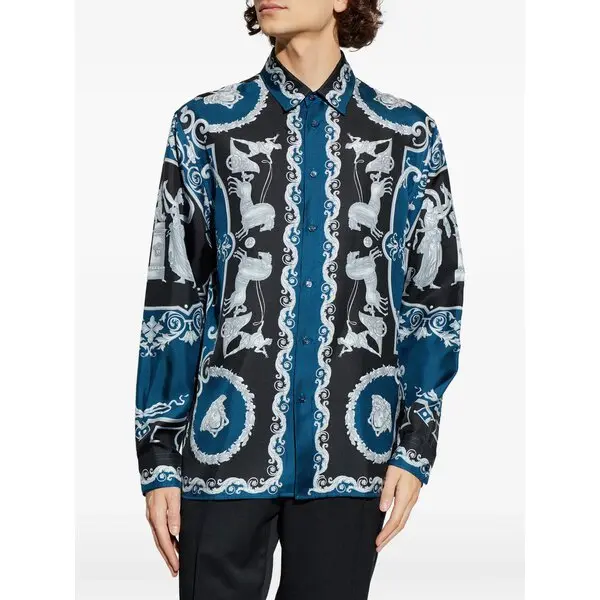 Versace Shirts - Blue