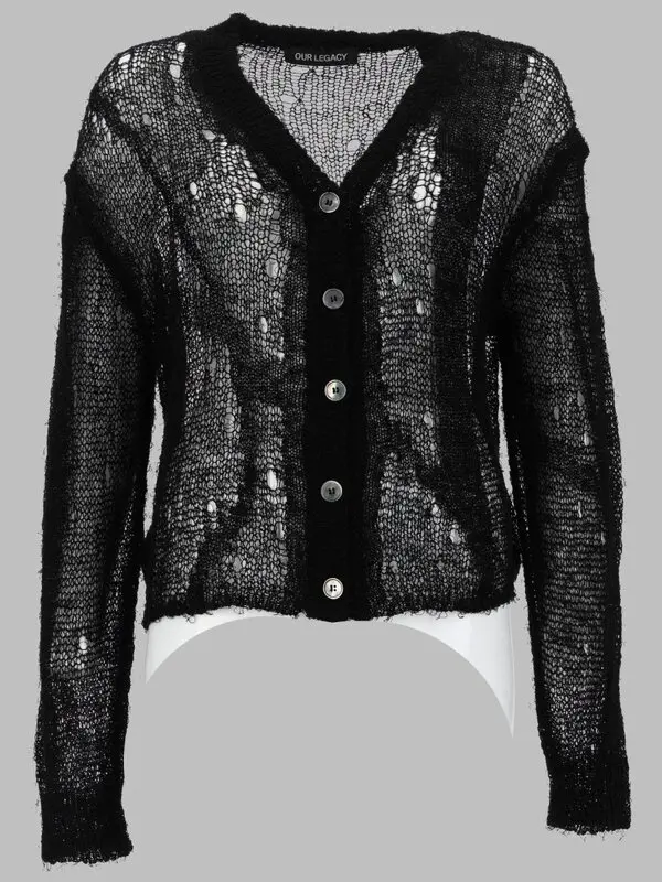 Our Legacy Academy Cardigan - Black