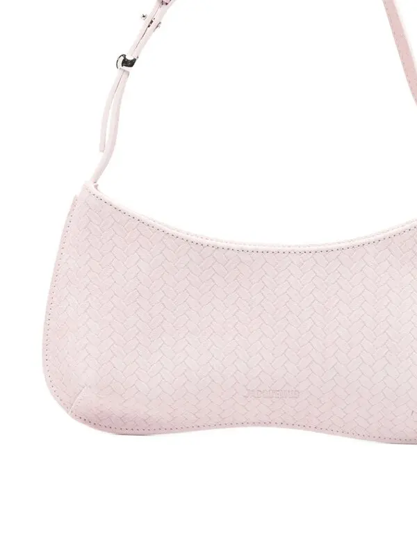 Jacquemus Le Bisou Woven Leather Shoulder Bag - Multicolor