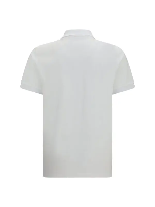 Fendi Ff Logo Piqué Polo