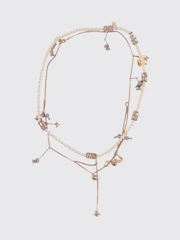 Max Mara Jewel Emerald Necklace - Multicolor