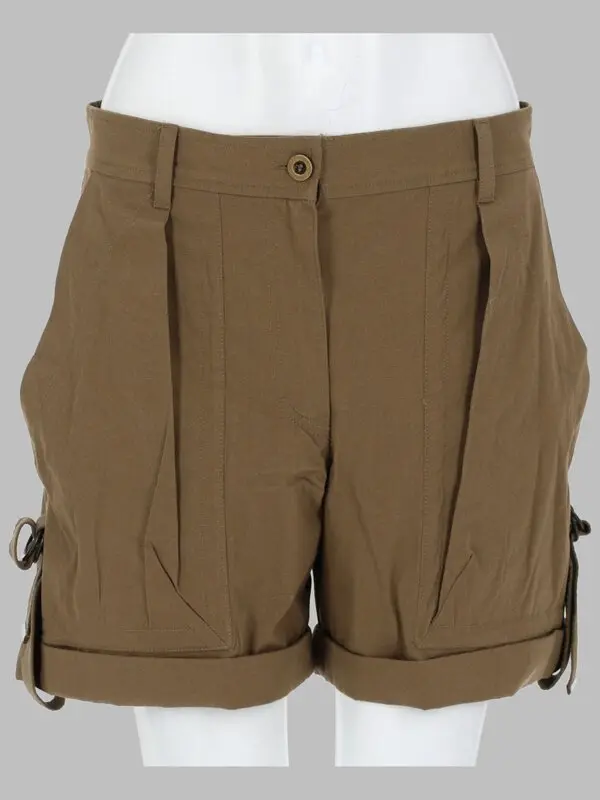 Isabel Marant Étoile Boniza Cotton Shorts - Brown