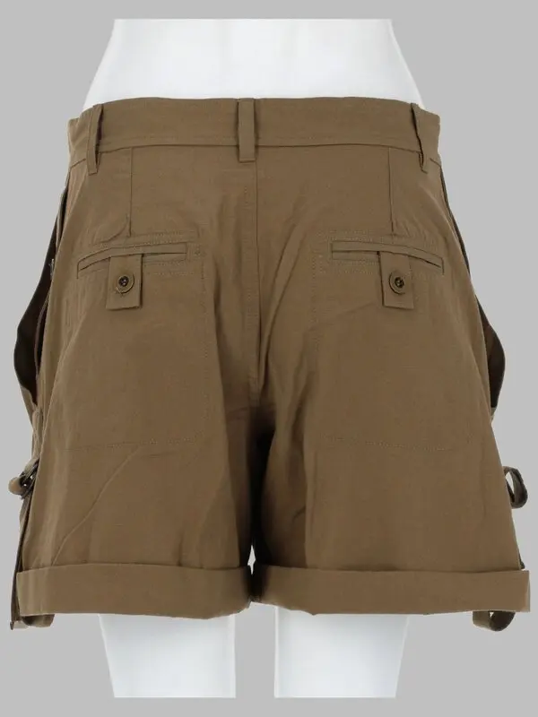 Isabel Marant Étoile Boniza Cotton Shorts - Brown