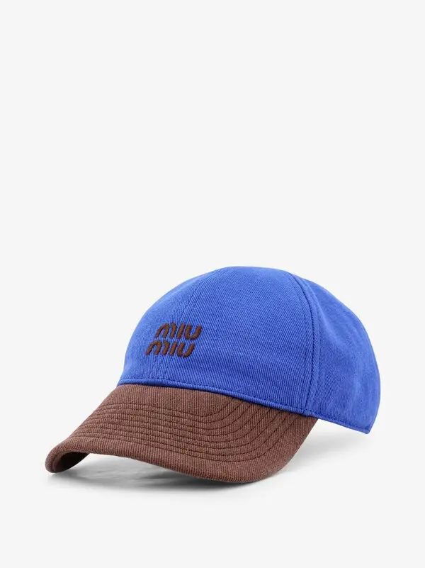 Miu Miu Cotton Baseball Cap - Multicolor