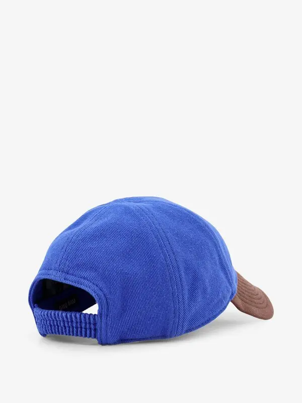 Miu Miu Cotton Baseball Cap - Multicolor