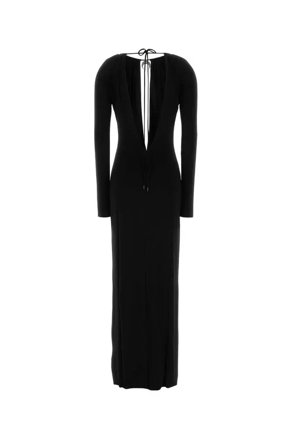 MARINE SERRE Jersey Long Dress