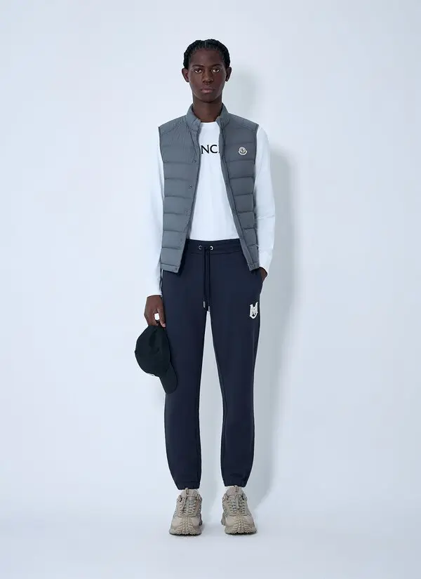 Moncler Barthe Quilted Gilet - Gray
