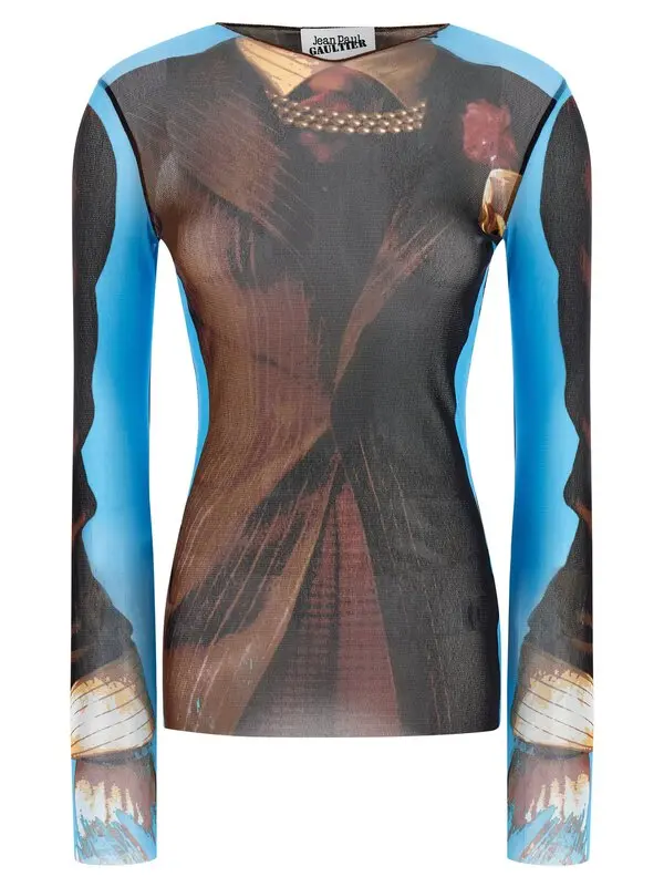 JEAN PAUL GAULTIER Re-edition The Tennis Suit Top - Multicolor