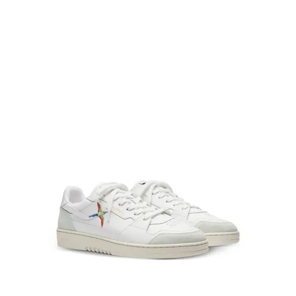 Axel Arigato Panelled Leather Low-top Trainers - Black