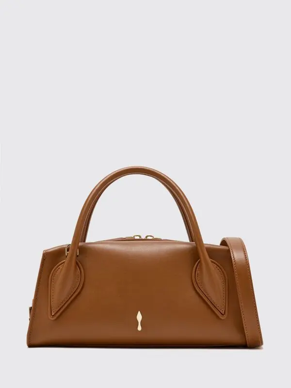 CHRISTIAN LOUBOUTIN Calfskin Handbag - Brown