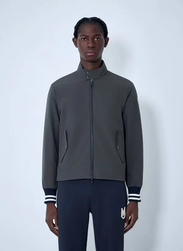 Moncler Prieure Reversible Down Bomber Jacket - Gray