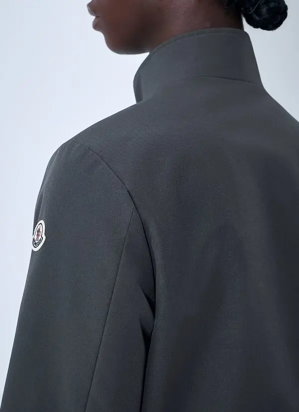 Moncler Prieure Reversible Down Bomber Jacket - Gray