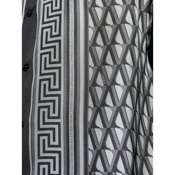 Versace Grey Shirts - Gray