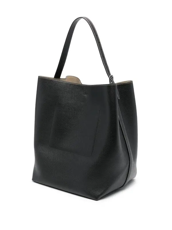 TOTEME Leather Belted Tote Bag - Multicolor