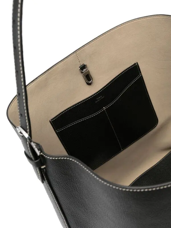 TOTEME Leather Belted Tote Bag - Multicolor