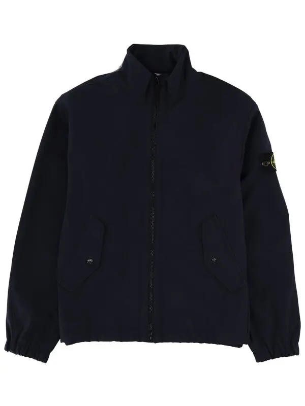 Stone Island Stiff Collar Zip-up Jacket