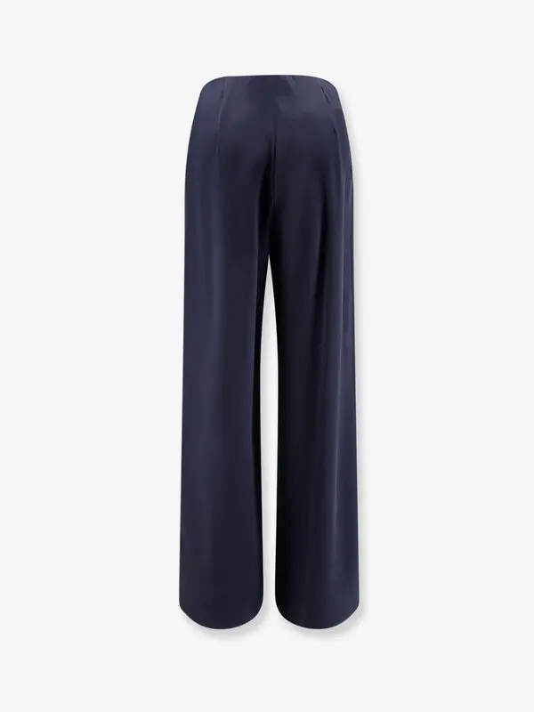 Max Mara Palude Satin Wide-leg Trousers - Multicolor