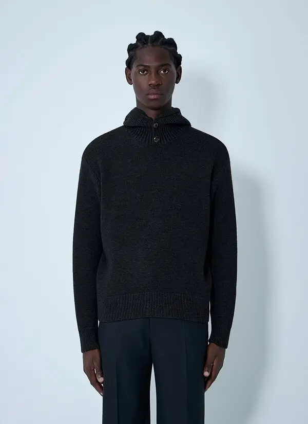 LEMAIRE Lemiaire Knitted Hooded Sweatshirt