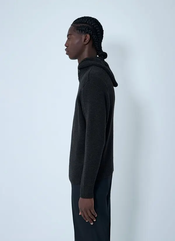 LEMAIRE Lemiaire Knitted Hooded Sweatshirt