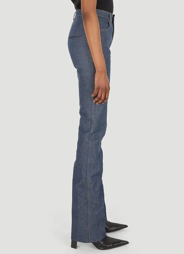 Saint Laurent Straight-leg Denim Jeans - Blue