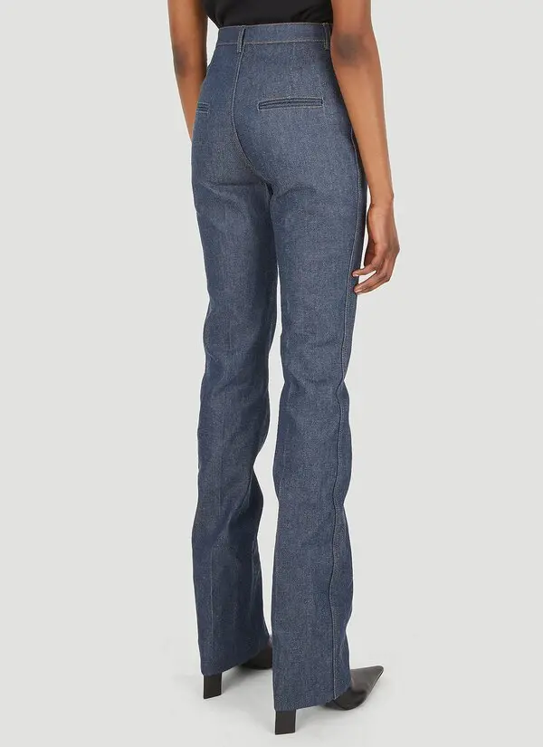 Saint Laurent Straight-leg Denim Jeans - Blue