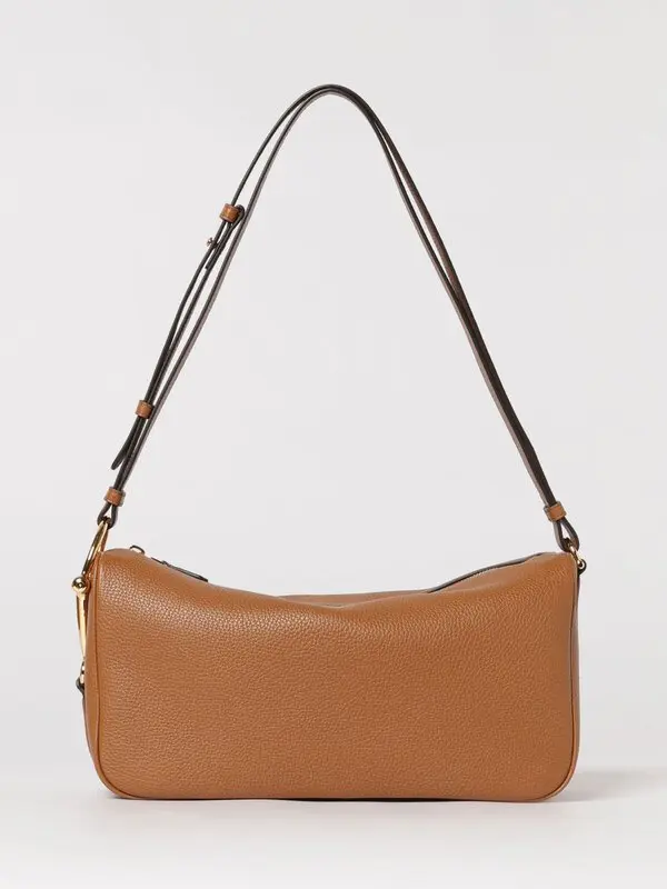 Gucci Calf Leather Shoulder Bag - Brown