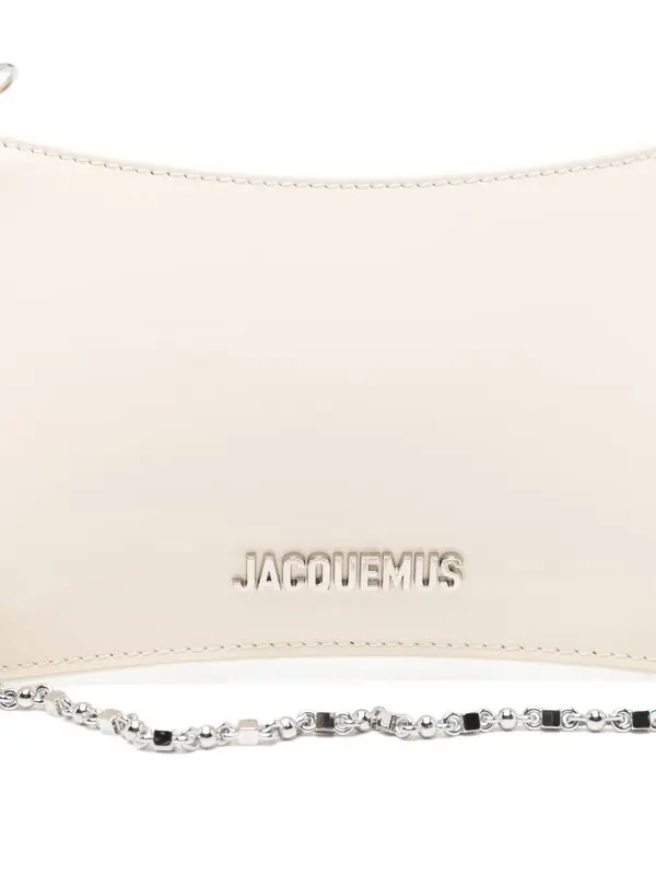 Jacquemus Le Petit Bisou Chain Leather Shoulder Bag
