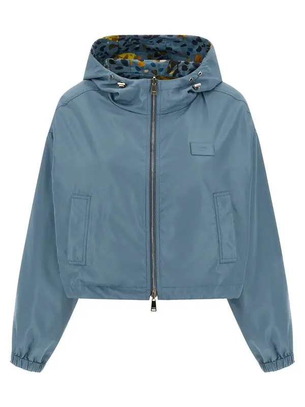 Fendi Reversible Nylon Windbreaker - Blue