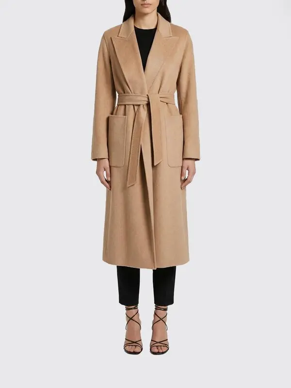 Max Mara Belted Coat - Brown