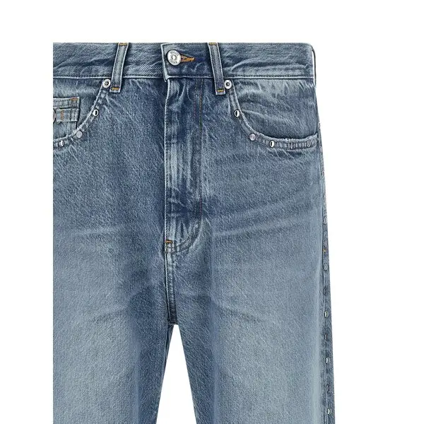 Versace Denim Straight-leg Jeans - Blue