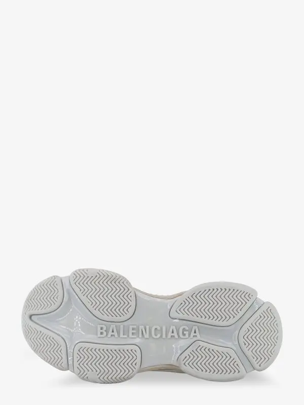 Balenciaga Triple S Gradient Mesh And Nylon Inserts Sneakers - Multicolor