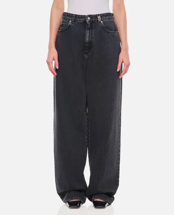 Alexander McQueen Straight Leg Denim Pants